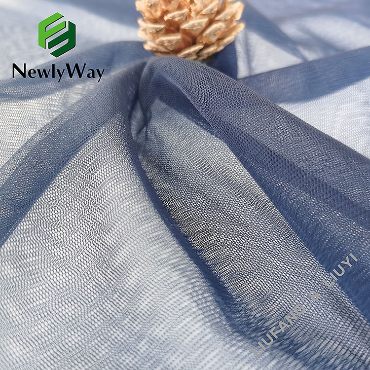 China Simple Fashion Nylon Tulle Reinforce Net Mesh Fabric for Bridal ...